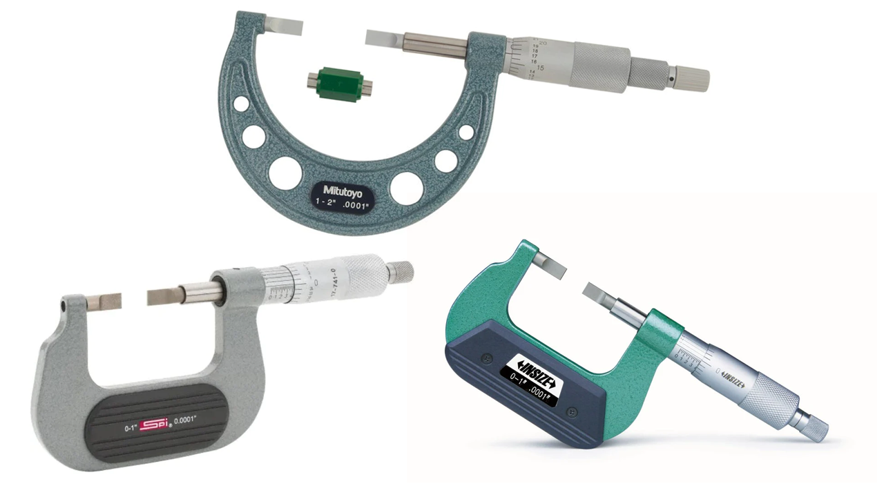 Standard Blade Micrometers – GreatGages