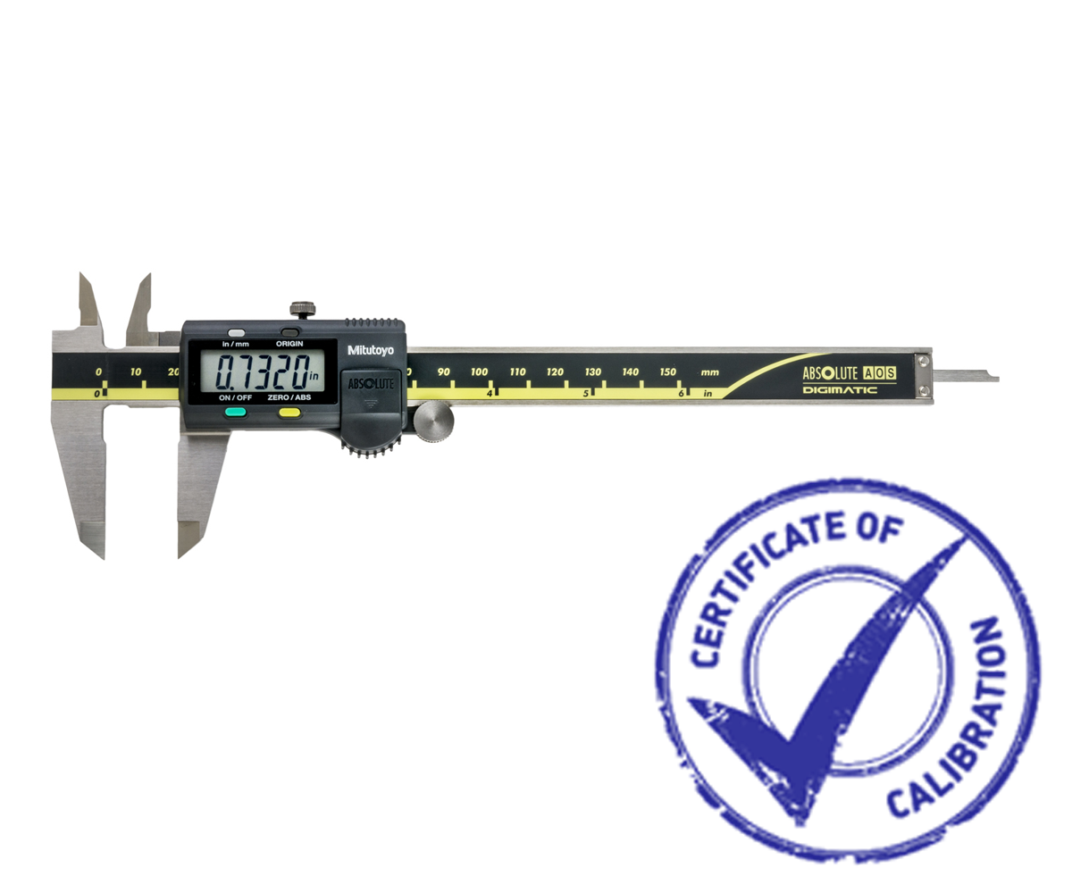 Mitutoyo Calipers with Calibration Cert – GreatGages