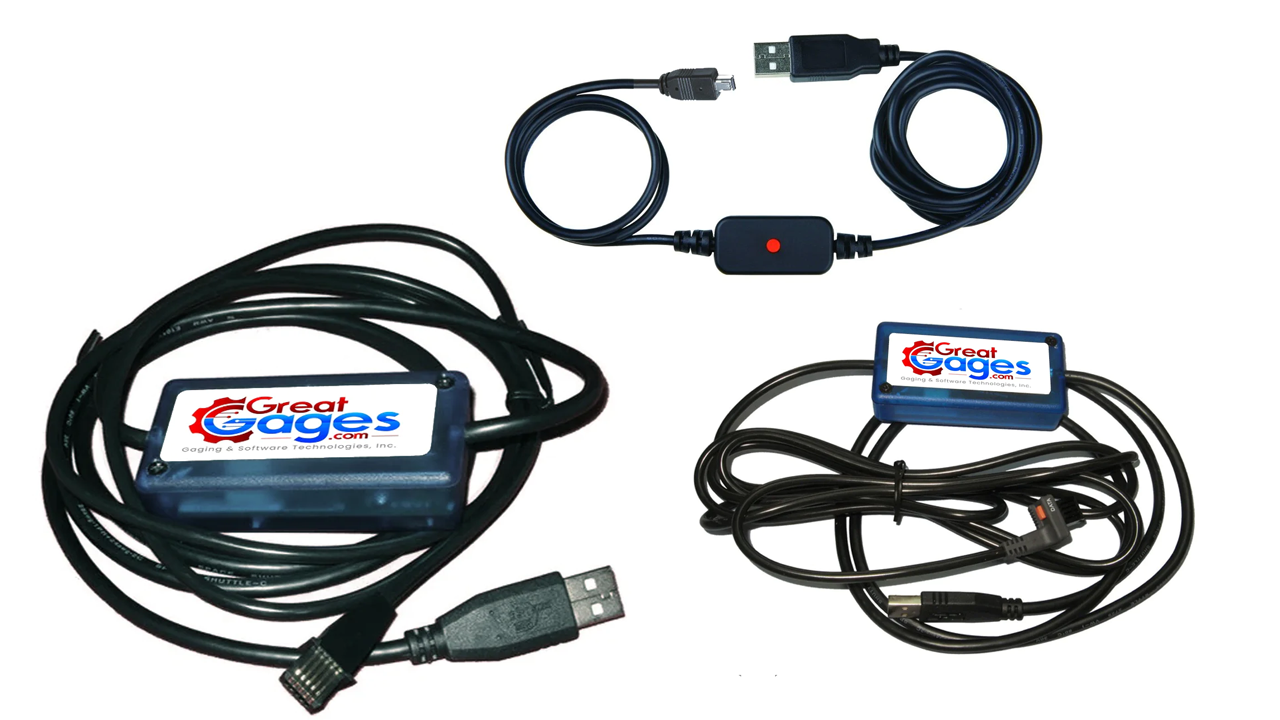 Gage to USB Cables – GreatGages