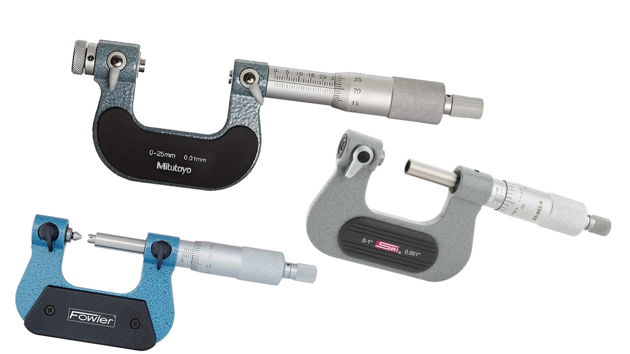 Standard Screw Thread Micrometers – GreatGages