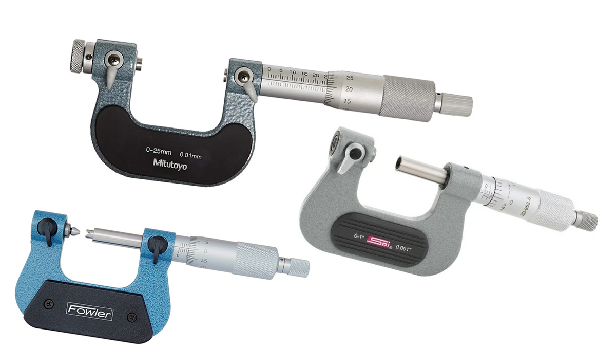 Standard Screw Thread Micrometers – Tagged "" – GreatGages