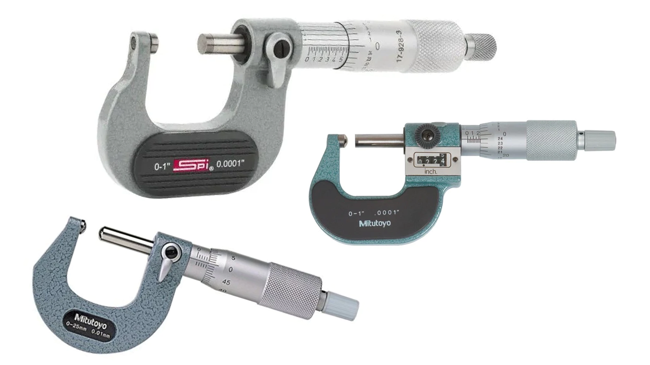 Standard Spherical Face Micrometers – GreatGages