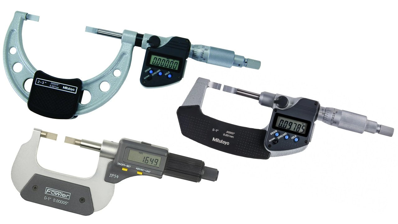 Digital Blade Micrometers – GreatGages