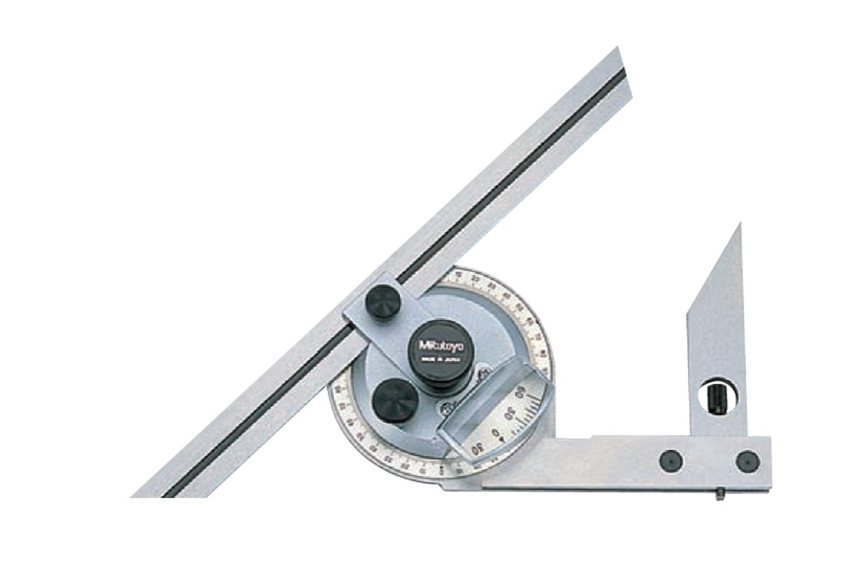 187-904-10-CAL Mitutoyo Dial Protractor 6" with CAL Cert – GreatGages