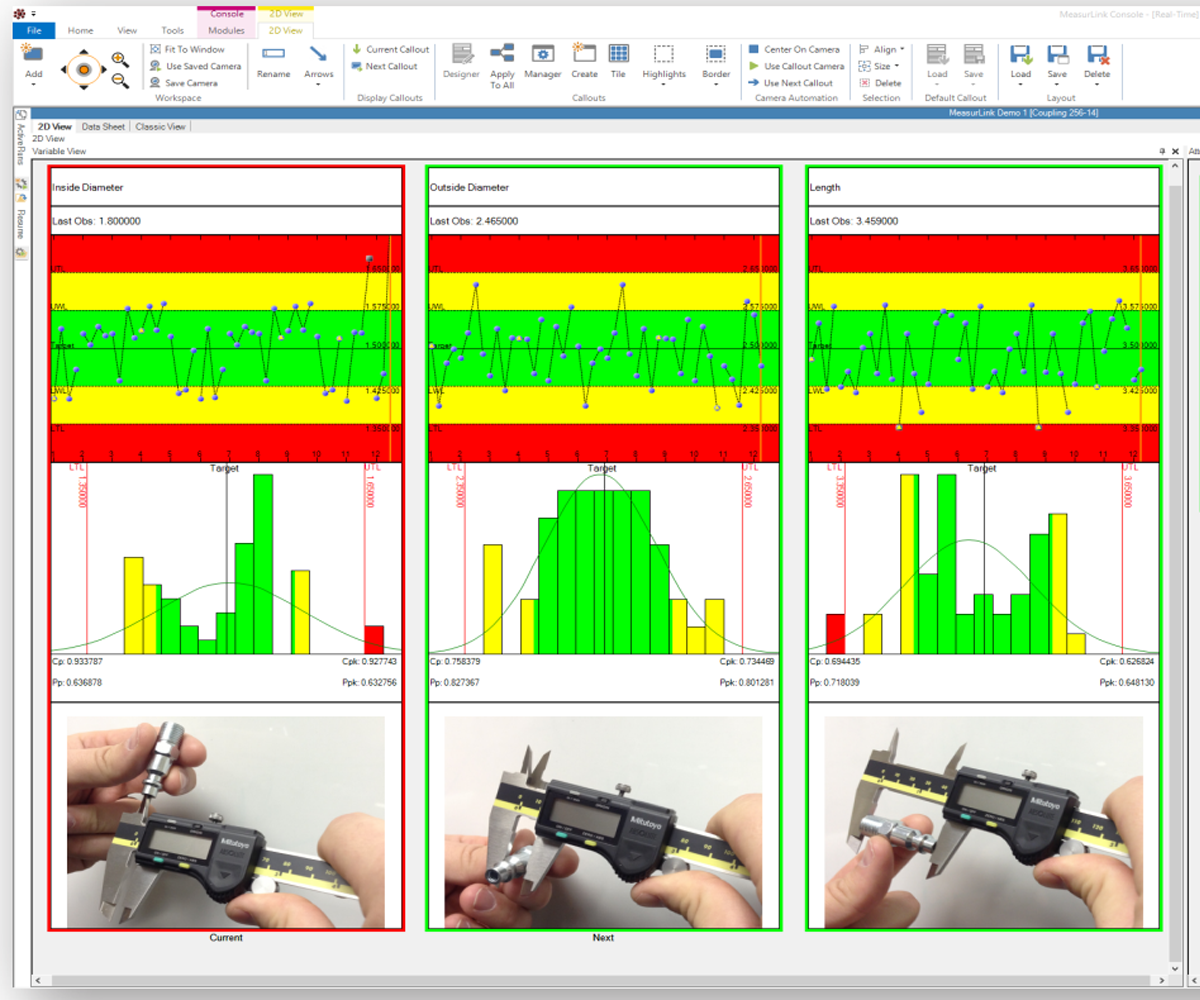 64AAB836 Mitutoyo MeasurLink SPC Software Real-Time Standard v10 ...