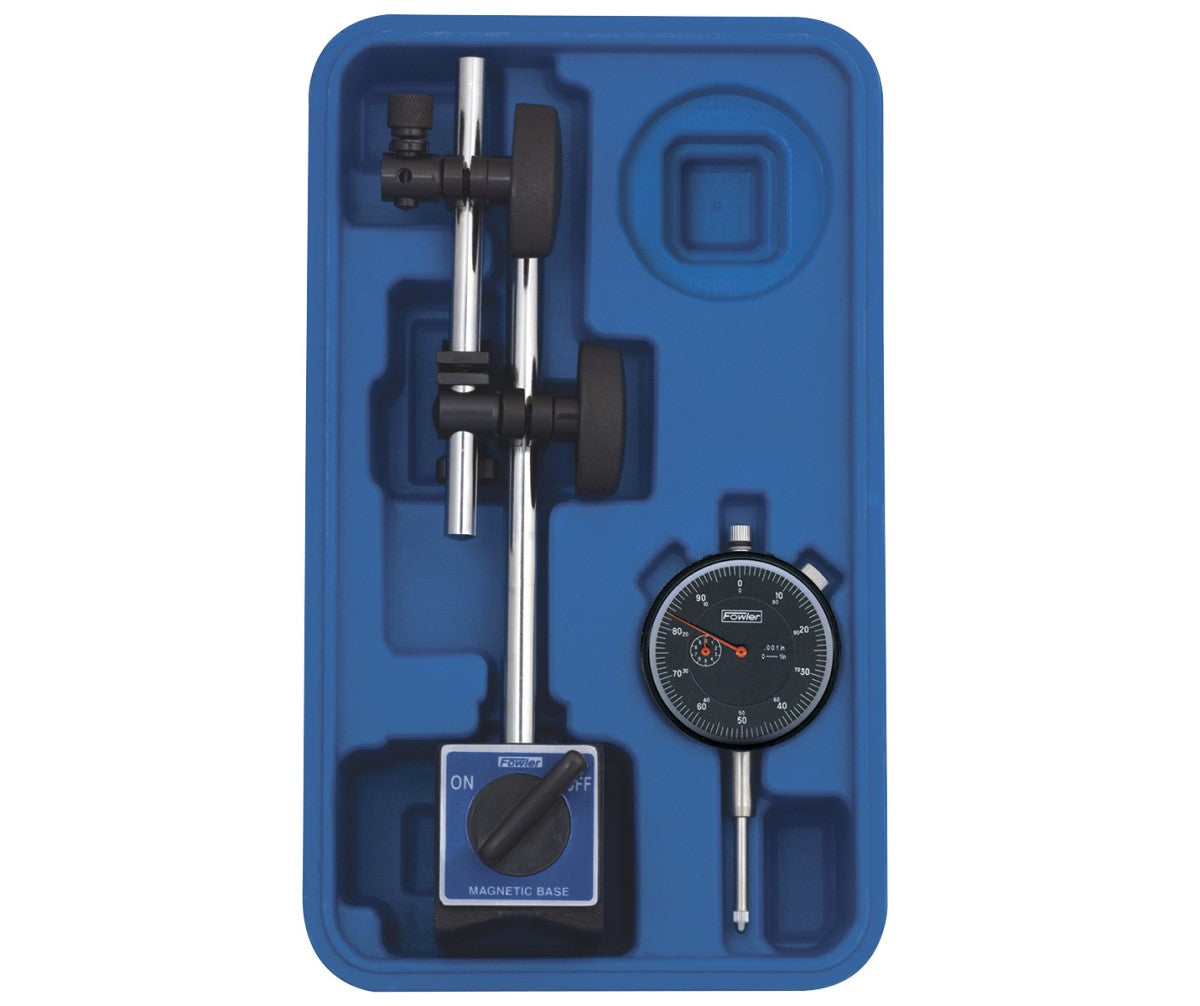 52-520-199-0 Fowler Dial Indicator & Mag Base Set – GreatGages