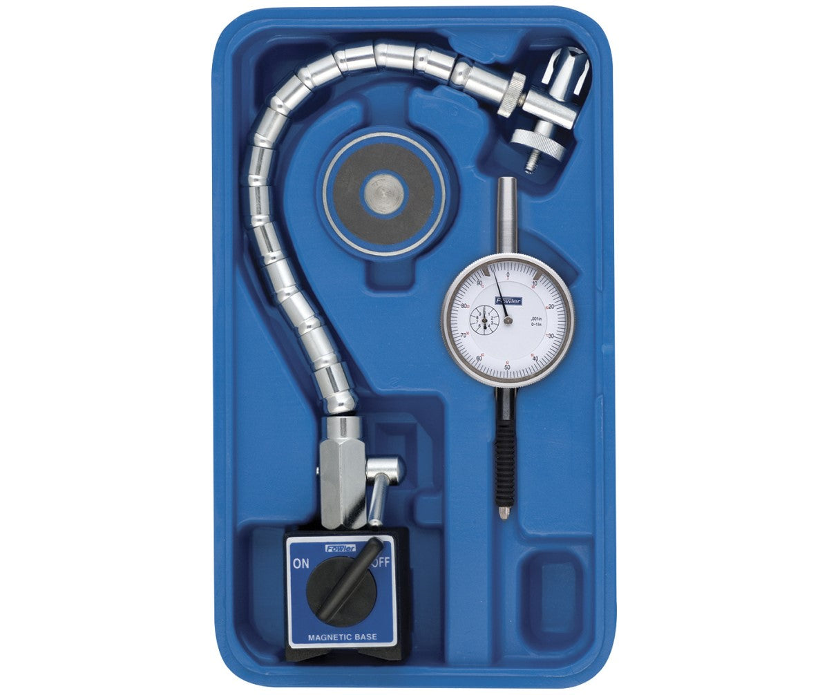 52-585-450-0 Fowler Dial Indicator & Mag Base Set – GreatGages