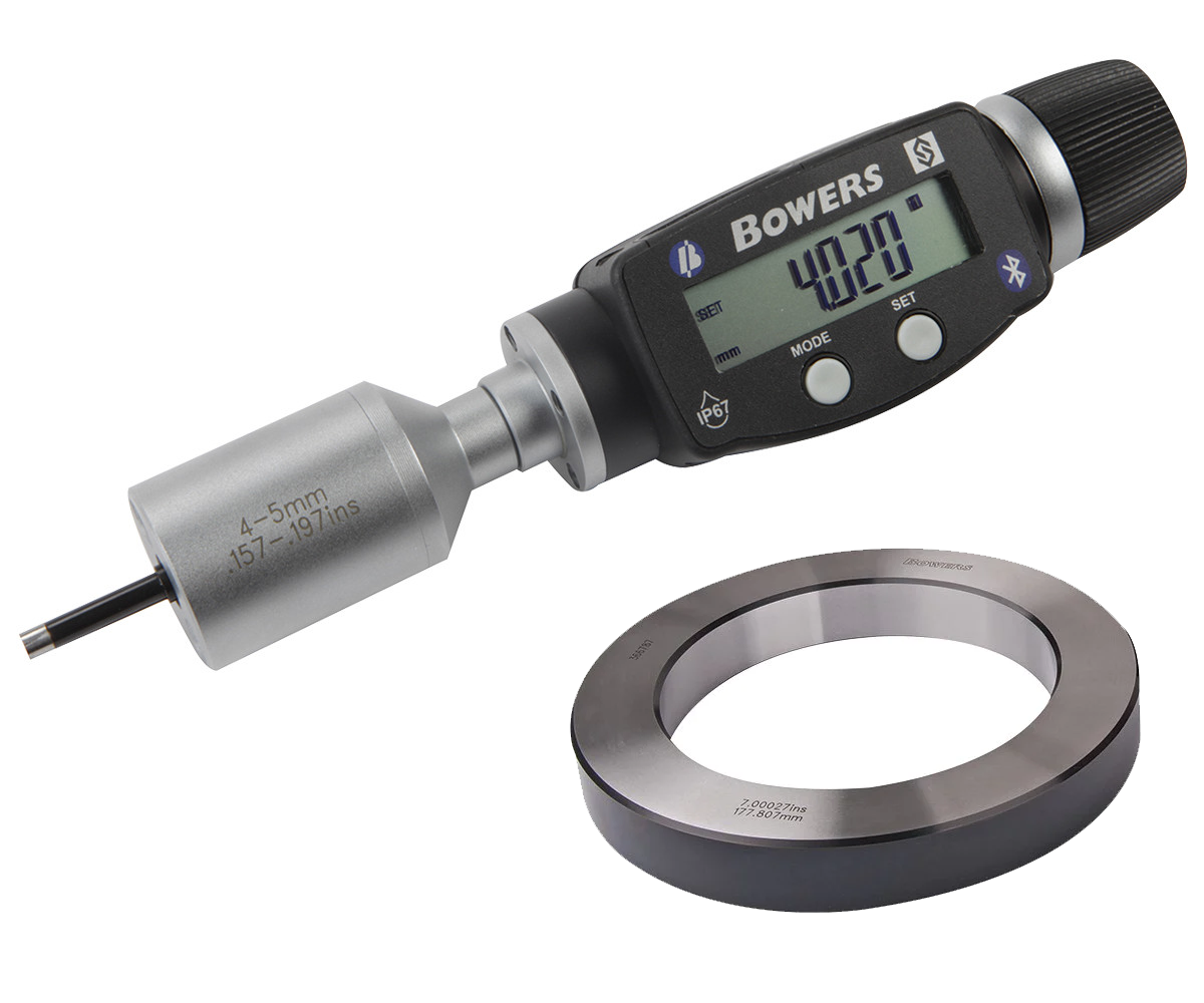54-367-006-BT Fowler Digital Internal Micrometer .16-.20" Bluetooth ...