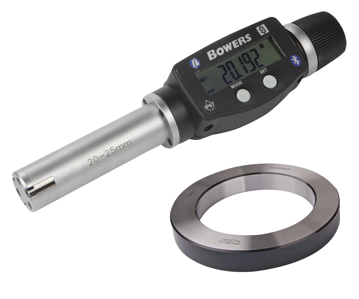 54-367-018-BT Fowler Digital Internal Micrometer .75-1" Bluetooth ...