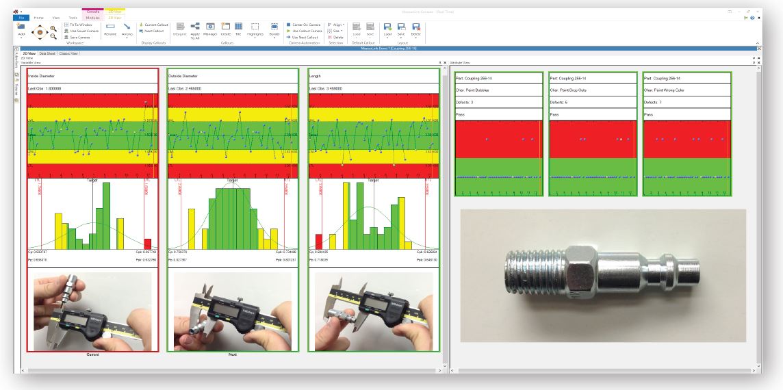 MeasurLink Real-Time Standard SPC Software UPGRADE to v10 – GreatGages