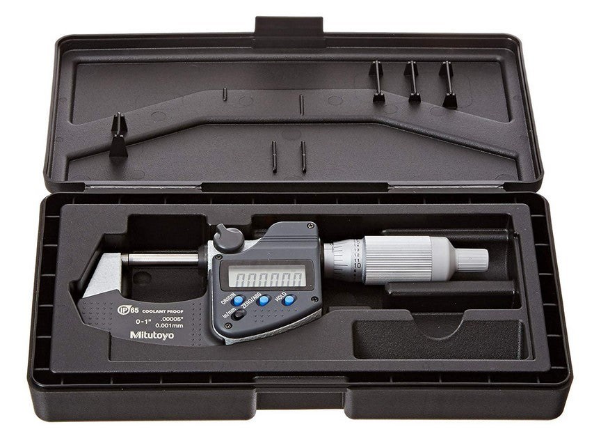 04MAA213 Mitutoyo Plastic Case for 0-1" Micrometers – GreatGages