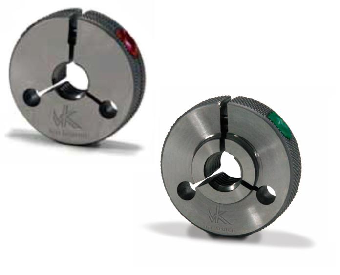 Van Keuren Metric Thread Ring Gage Set GO/NOGO M5.0x.8 6g – GreatGages