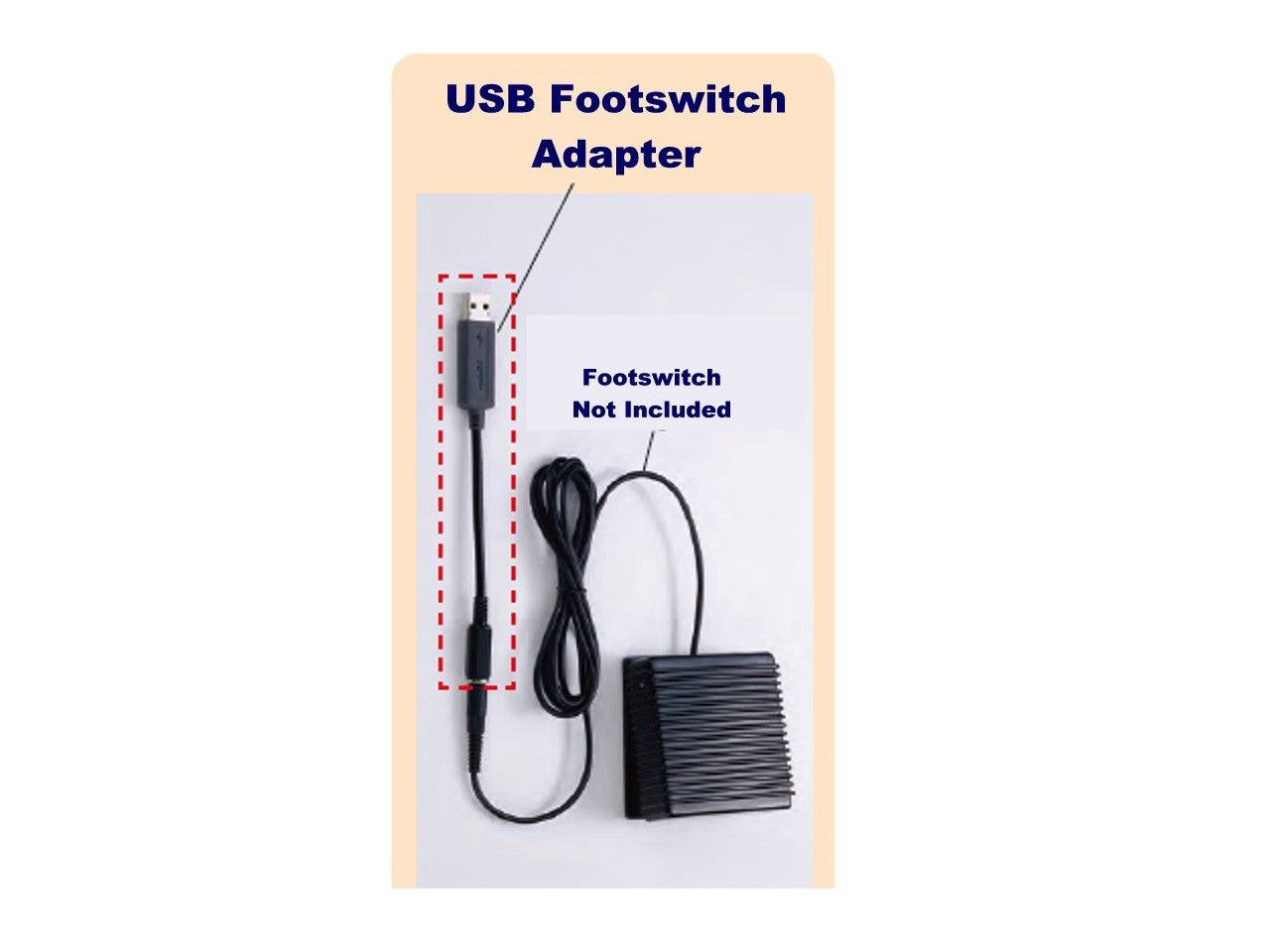 06ADV384 USB-FSW Footswitch Adapter – GreatGages