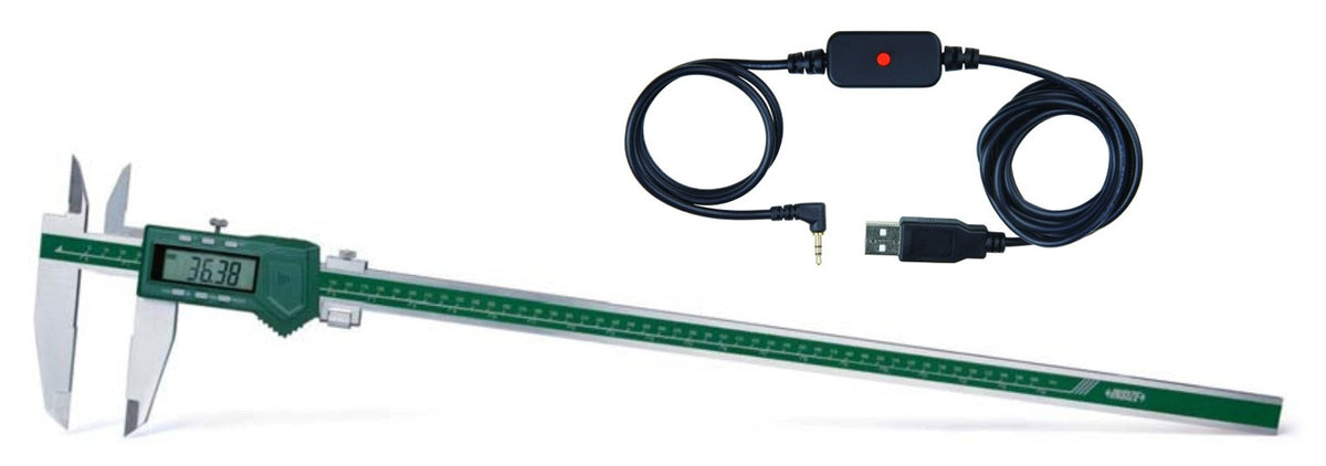 1135-451-USB INSIZE 18" Electronic Caliper to USB Interface Package ...