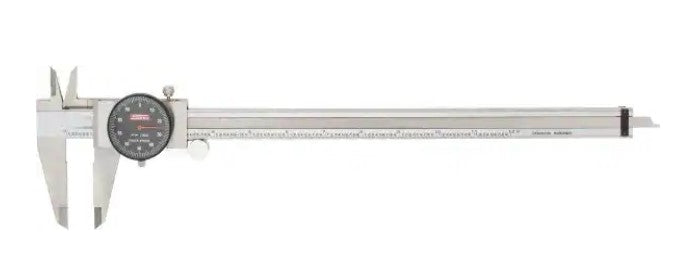 17-976-2 SPI Dial Caliper 12", Black Face w/cert – GreatGages