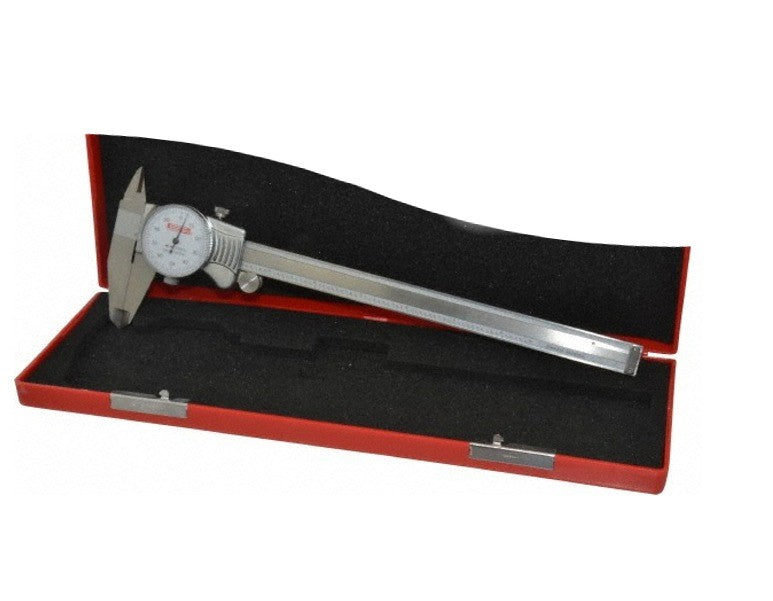 17-991-1 SPI Extra Smooth Movement Dial Caliper 12" White Face w/cert ...