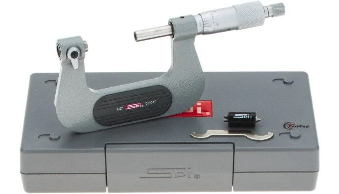 20-954-4 SPI Screw Thread Micrometer 1-2" w/Cert – GreatGages