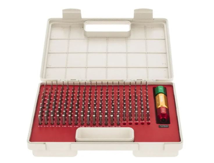 22-189-5 SPI Metric Pin Gage Set 1.3mm - 4.98mm PLUS – GreatGages