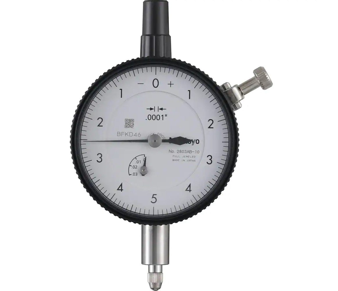 2803AB-10 Mitutoyo Dial Indicator .025" Range / .0001" Grad – GreatGages
