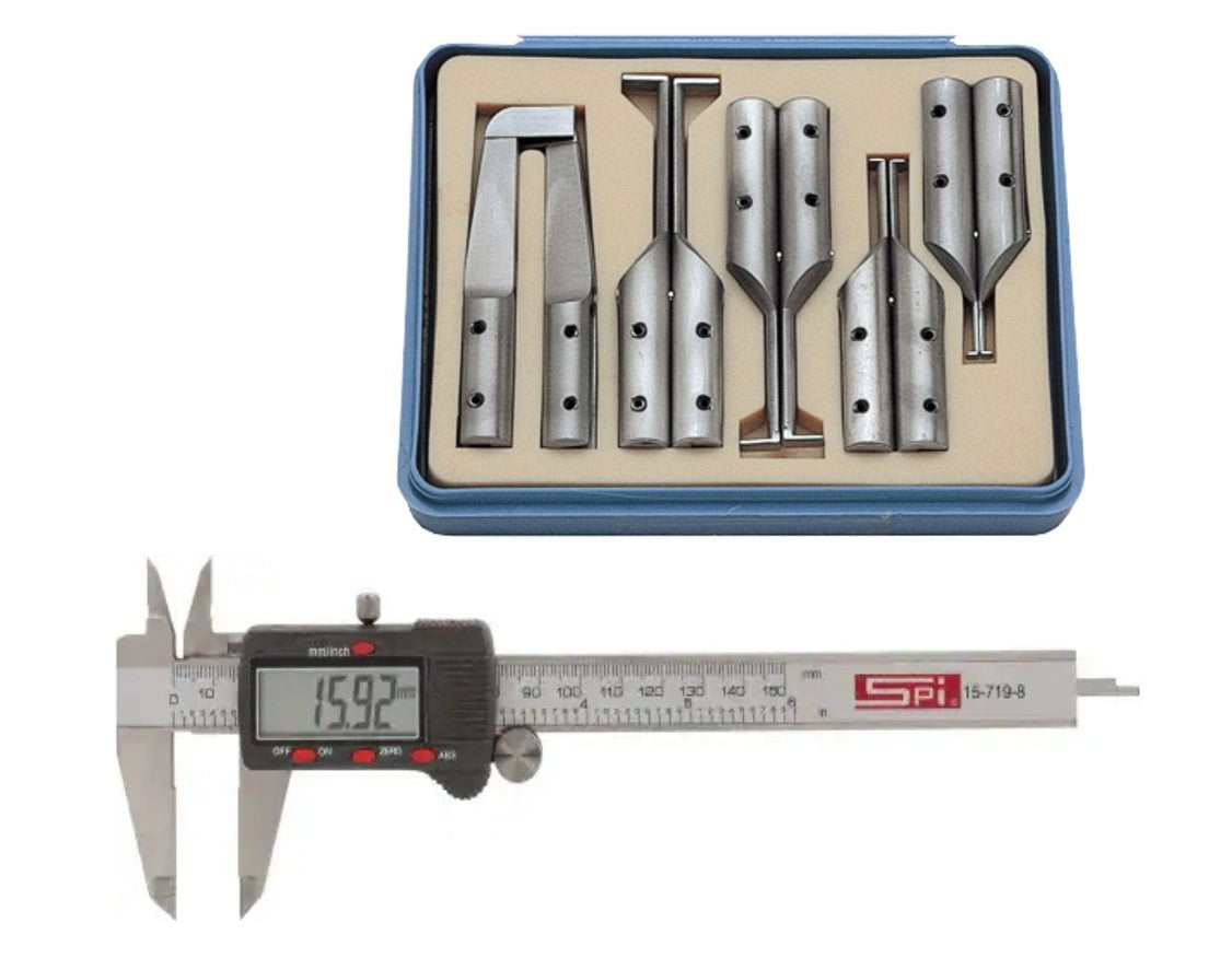 Caliper Divider 3-Piece Caliper And Divider Set Machinist Dividers