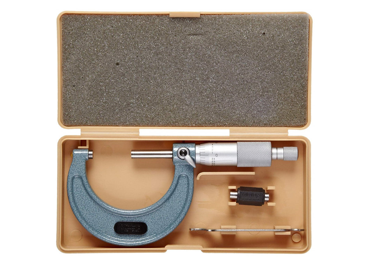 475002 Mitutoyo Plastic Case for 1-2" Standard Micrometers – GreatGages