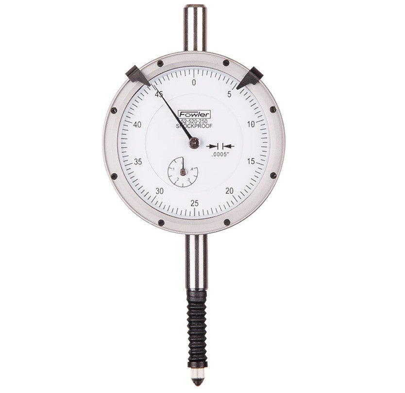 52-520-250 Fowler Dial Indicator .40" Range / .0005" Grad – GreatGages