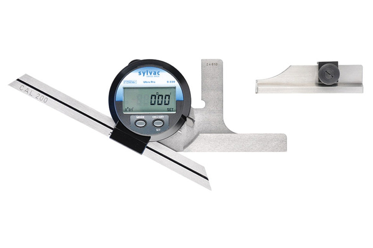 Mitutoyo Protractor Fowler Mini-MAG Digital Protractor - 360° Angle ...