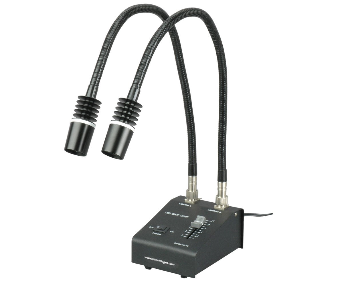 LED Dual Gooseneck Illuminator – GreatGages